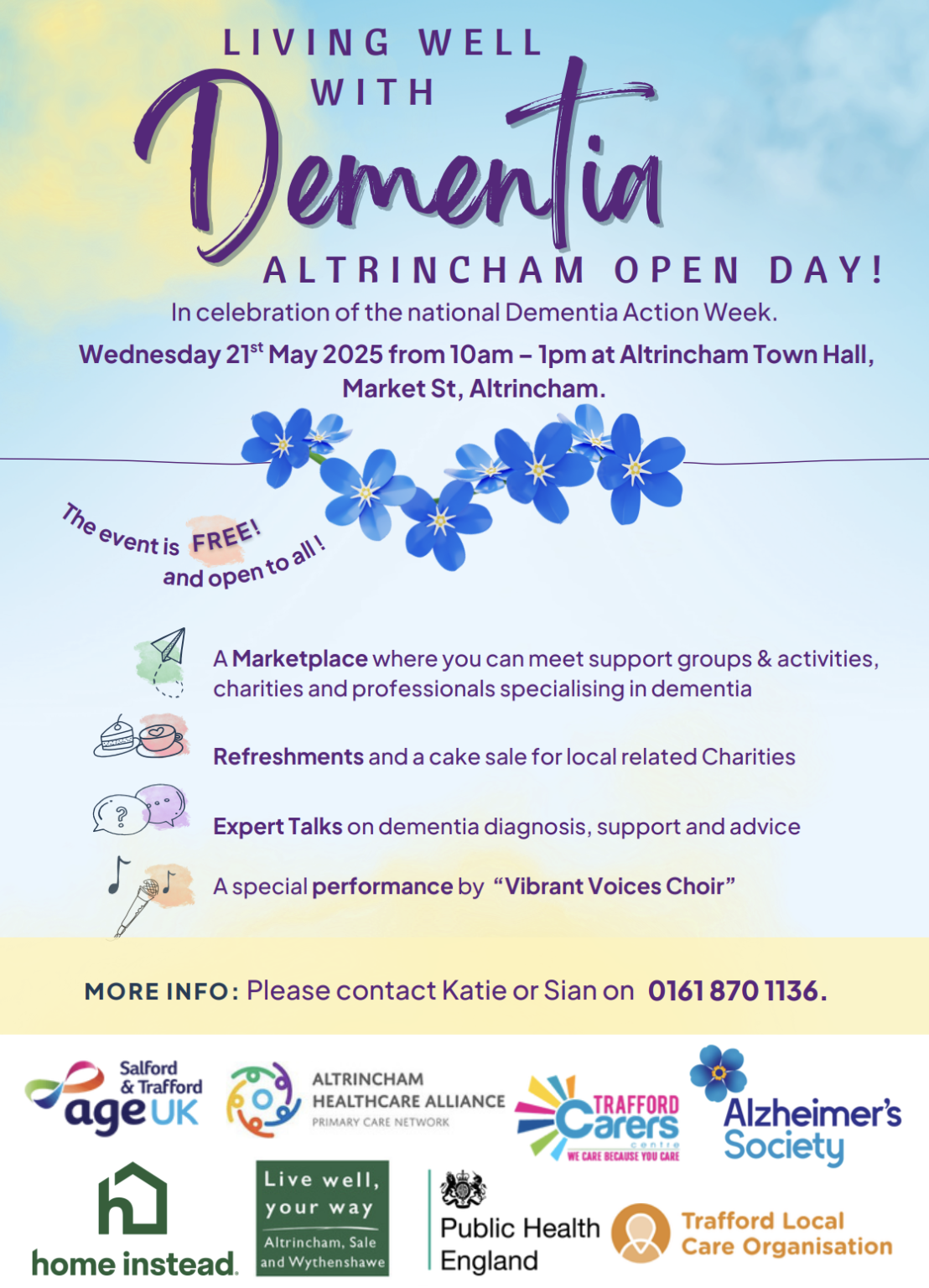 Living Well with Dementia Open Day - Flixton Road Medical Centre